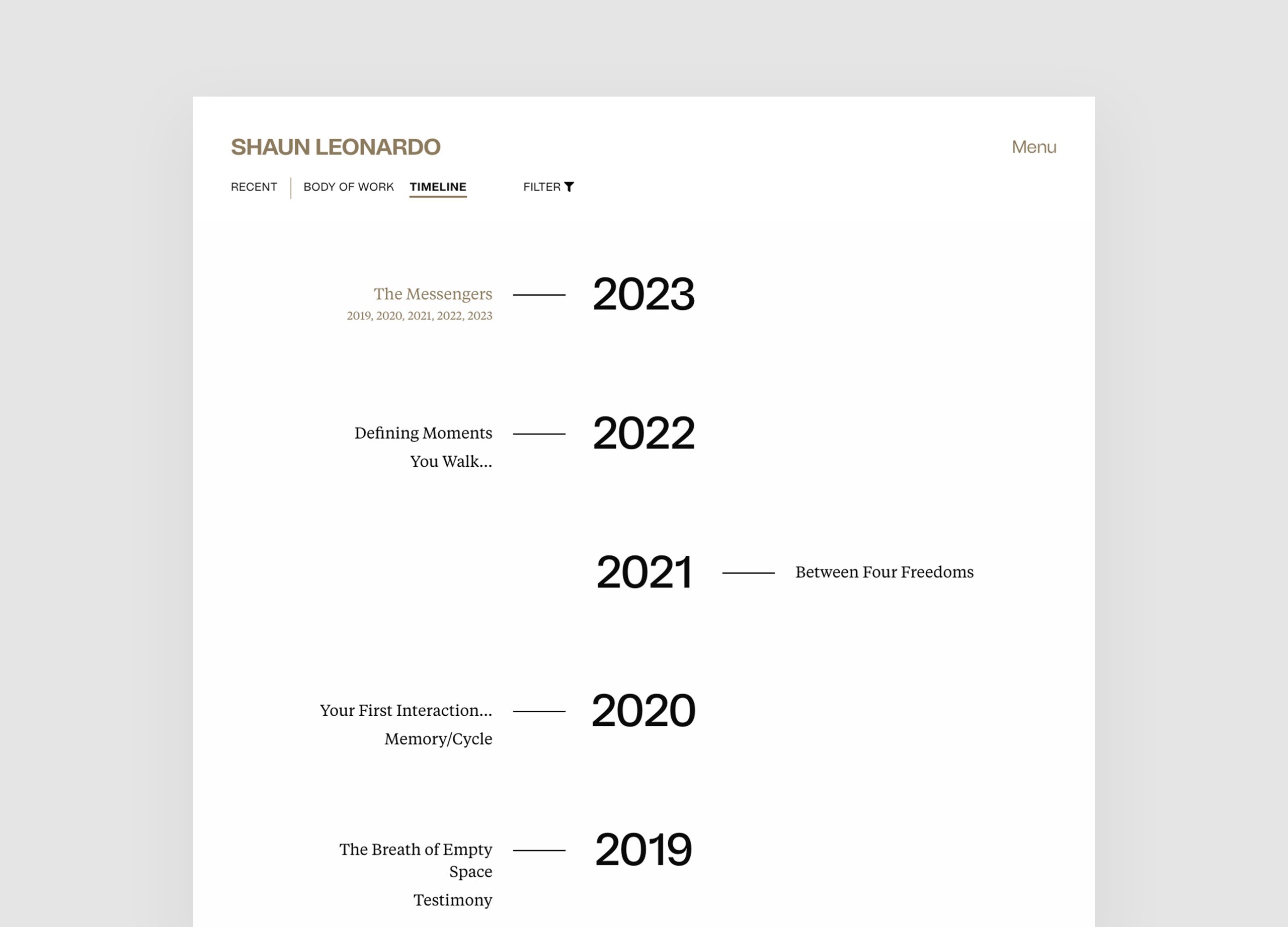 Shaun Leonardo – KUDOS Design Collaboratory™