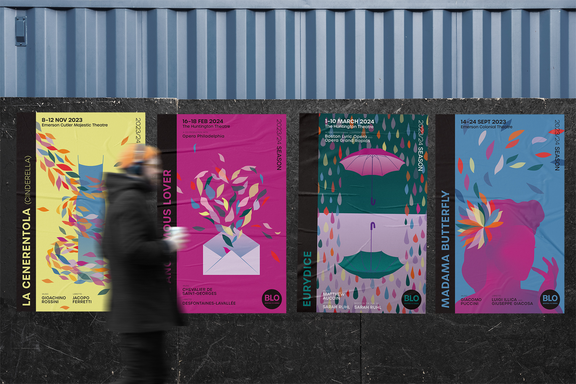 Boston Lyric Opera Season Artwork – KUDOS Design Collaboratory™