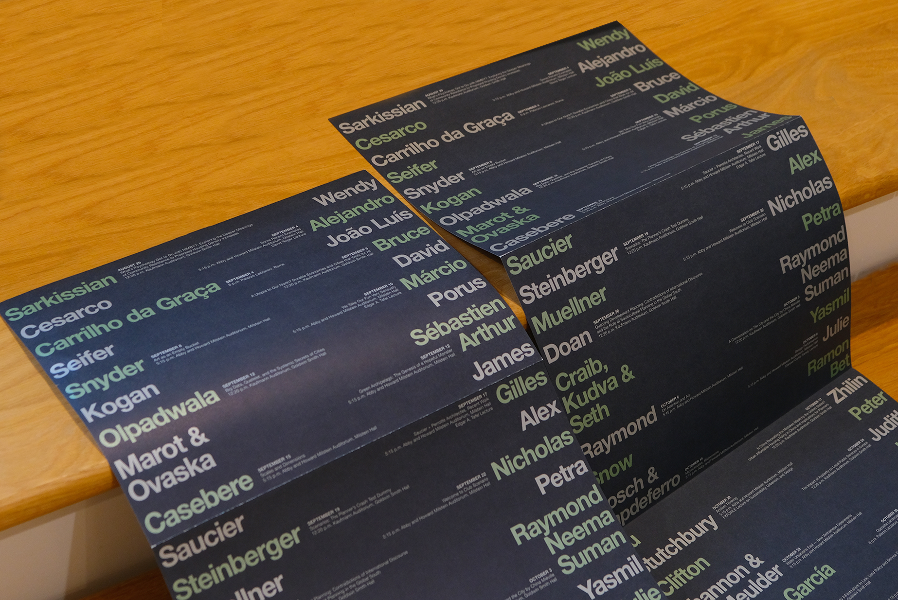 Cornell AAP Event Posters – KUDOS Design Collaboratory™