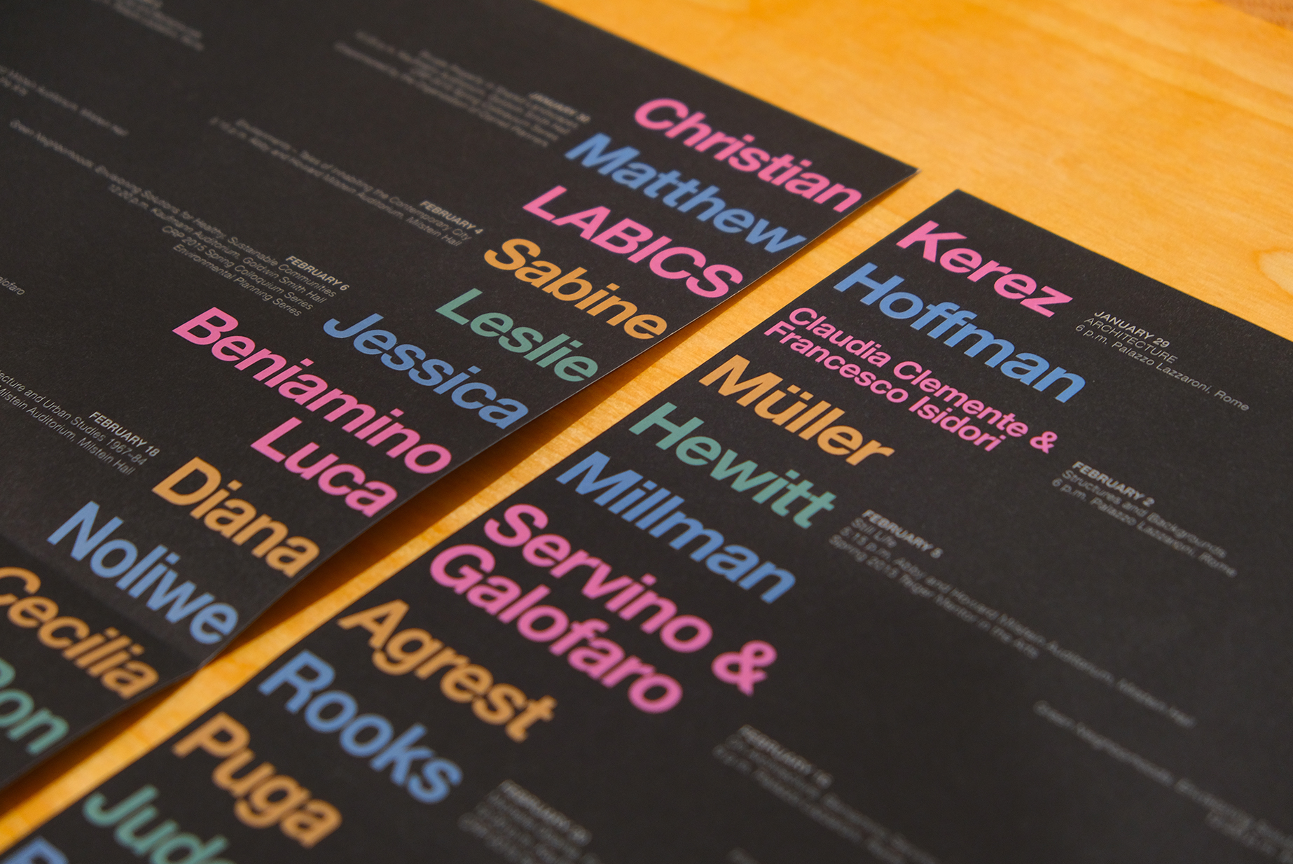 Cornell AAP Event Posters – KUDOS Design Collaboratory™